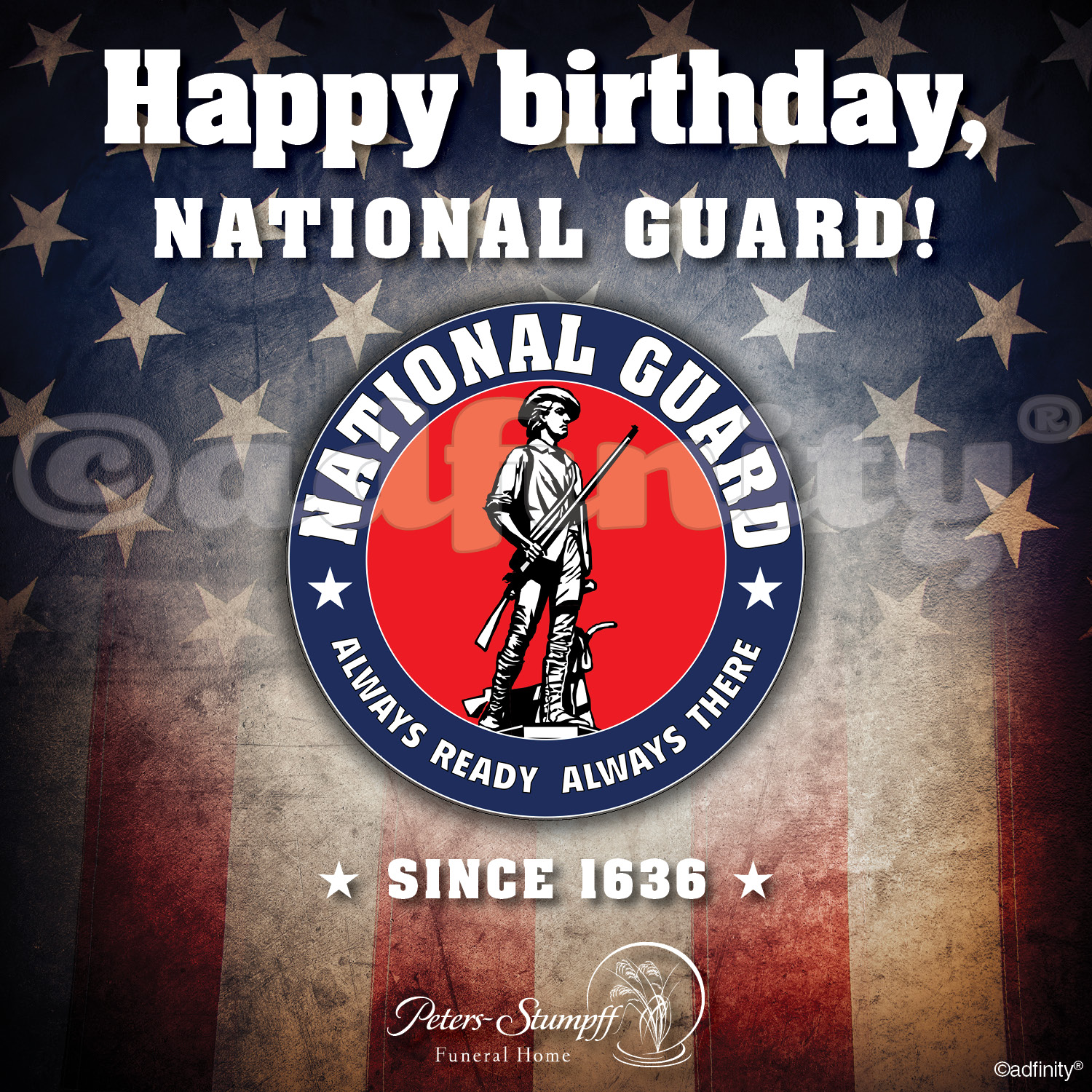 Happy Birthday National Guard Facebook Adfinity